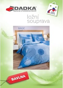 DADKA Bavlněné povlečení Magic denim 140x200, 70x90 cm