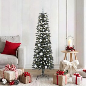 Umělý vánoční stromeček Zelená 150 cm PVC, plast a ocel 3395931