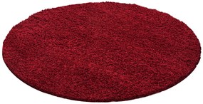 Ayyildiz koberce Kusový koberec Life Shaggy 1500 red kruh - 80x80 (průměr) kruh cm