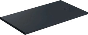 OMNIRES Aquarock M+ - Sprchová vanička 90x140 cm, matná černá AQUAROCK90-140BLV