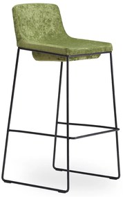 ROSSIN - Barová židle TONIC METAL s vysokým opěrákem