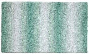 KELA Koupelnová předložka Ombre 120x70 cm polyester nefritově zelená KL-23563