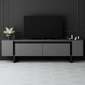 Televizní stolek Yildiz Anthracite and Black