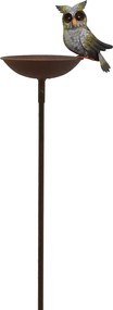 Krmítko pro ptáky OWL 124,5 cm hnědé