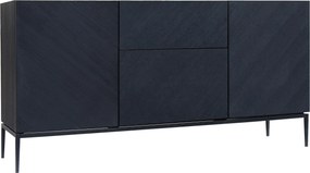 XXXLutz ŠIROKÁ KOMODA, černá, 160/80/40 cm home24 - Online Only komody - 002611003301