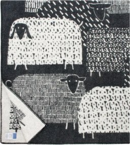 Černobílé deky a plédy | Biano