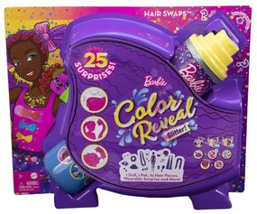 Mattel Barbie Barbie Color Reveal vlasový styling se třpytkami fialový
