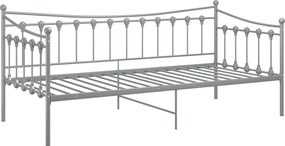 vidaXL Rám postele/pohovky kovový 90 x 200 cm [324757] Barva: Bílá
