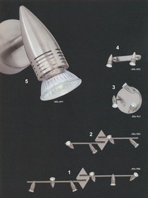 Ideal Lux 122748 nástěnné svítidlo Alfa 6x50W|GU10