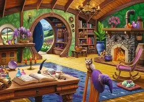 Ravensburger 120018490 Útulná kouzelnická chaloupka 1000 dílků / věk o