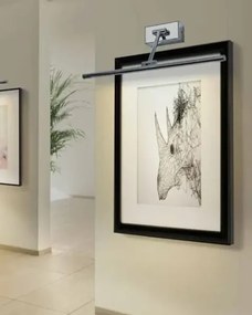 LED nástěnné svítidlo Davinci 48 černá matná