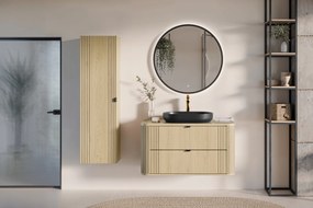 Comad Nábytková horní deska Ovalia Cremona 100 cm, dub cremona