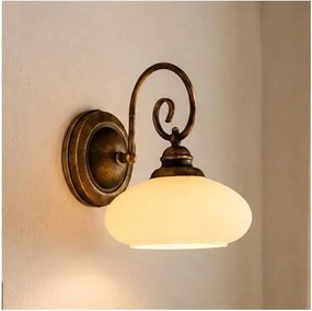 BRILAGI - Nástěnná lampa MOLLERO 1xE27/15W/230V bronz/patina
