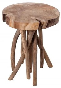 Boční stolek Root 45cm teak / 37629