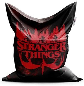 Sablio Sedací vak Classic Stranger Things Red - 200x140 cm