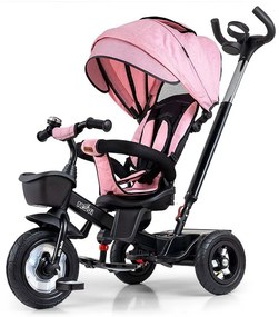 Dětská tříkolka Milly Mally Movi black-pink