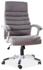 Signal Kancelářská židle Q-087 šedý materiál