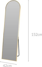 Volně stojící zrcadlo, 150 cm