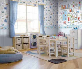 ICH Wallcoverings Dětská papírová tapeta na zeď, 561-2 , Coconet, Ichwallcoverings rozměry 0,53 x 10,05 m