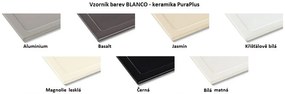 Blanco IDENTO XL 6 S-F Keramika InFino černá oboustranný s excentrem
