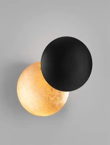 Designové nástěnné svítidlo Solei černá