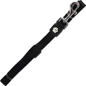 ACTIVE DOG Vodítko Premium M černé 2x120 cm / Nylon / Šířka 2 cm / Dél