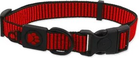 ACTIVE DOG Obojek Strong M červený / Pro psy / Nylonový / 2x34-49 cm