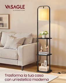 Dekorační lampa s policemi LFL001BD02