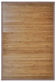 vidaXL Bambusové koupelnové předložky 2 ks 60 x 90 cm hnědé
