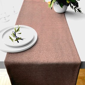 Ervi dekorační běhoun na stůl - Rasel hnědý