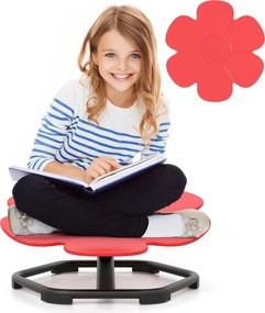 Costway Smyslové otočné křeslo Dětské 360° Dětské otočné křeslo Carousel Autism