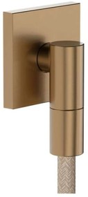 Hansgrohe FixFit Fine E - Nástěnné kolínko, kartáčovaný bronz 28883140