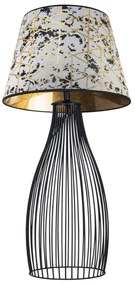 Stolní lampa WERONA, 1x textilní stínítko (výběr ze 6 barev)
