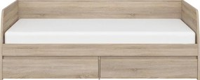 Postel 2S NORTY TYP 28 90x200, dub sonoma Kondela 0000394696
