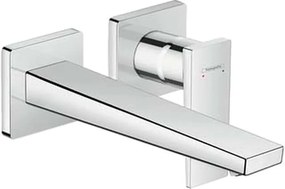 Hansgrohe Metropol, umyvadlová baterie pod omítku 165 mm, 2-otvorová instalace, chromová, 32525000