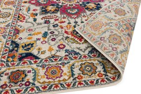 Barevný  koberec Dinamo Oriental White Multi Rozměry: 200x290 cm