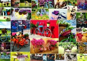 GRAFIKA Puzzle Koláž: Kola / 1500 dílků / 85 x 61 cm