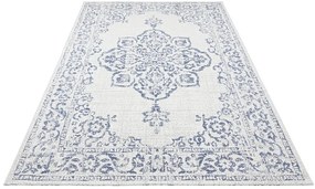 NORTHRUGS - Hanse Home koberce Kusový koberec Beach 103853 Cream/Blue – na ven i na doma - 120x170 cm