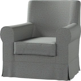 Potah na křeslo IKEA Ektorp Jennylund barva modrá látka pletený vzor