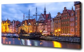 Wallmuralia Foto obraz na plátně Gdaňsk Polsko 100x50