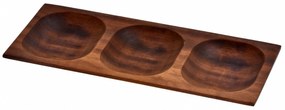 Lava wood - servírovací miska 15x35 cm