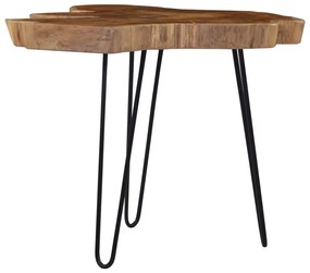 vidaXL Konferenční stolek (60–70) x 45 cm teakové dřevo