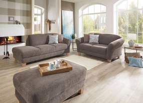 XXXLutz DVOUMÍSTNÁ POHOVKA, textil, šedohnědá Sit & More - Pohovky - 000144005359