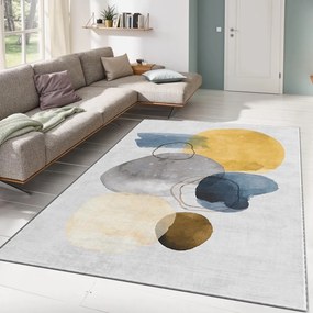 Conceptum Hypnose Kusový koberec ALHO CARPET-38A, Vícebarevná Rozměr koberce: 140 x 220 cm
