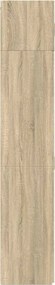 Úzká úložná dub sonoma 70x42,5x225 cm kompozitní dřevo 3281324