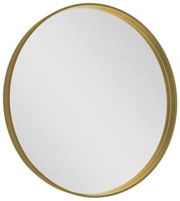 Sapho Notion 70 cm kulaté zrcadlo v rámu bez osvětlení zlato mat NT700G
