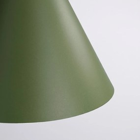 Sollux Lighting Závěsné svítidlo NOX 40 olivově zelené