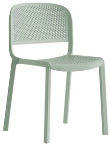 OnaDnes -20% Pedrali Zelená plastová zahradní židle Dome 261