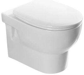 Aqualine, ABSOLUTE WC sedátko, bílá, 44R10400I