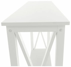 Konzolový stolek SONET MDF bílý lak